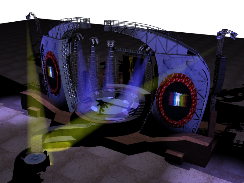 ROCK TOUR STAGE - stiles design