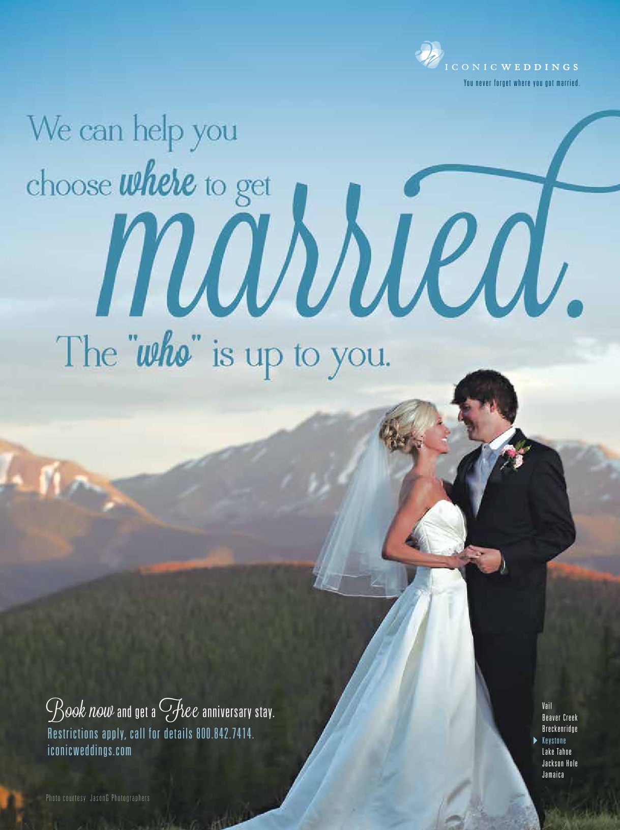 Vail Resorts / Iconic Weddings - Holly Kurtz, Freelance Advertising ...