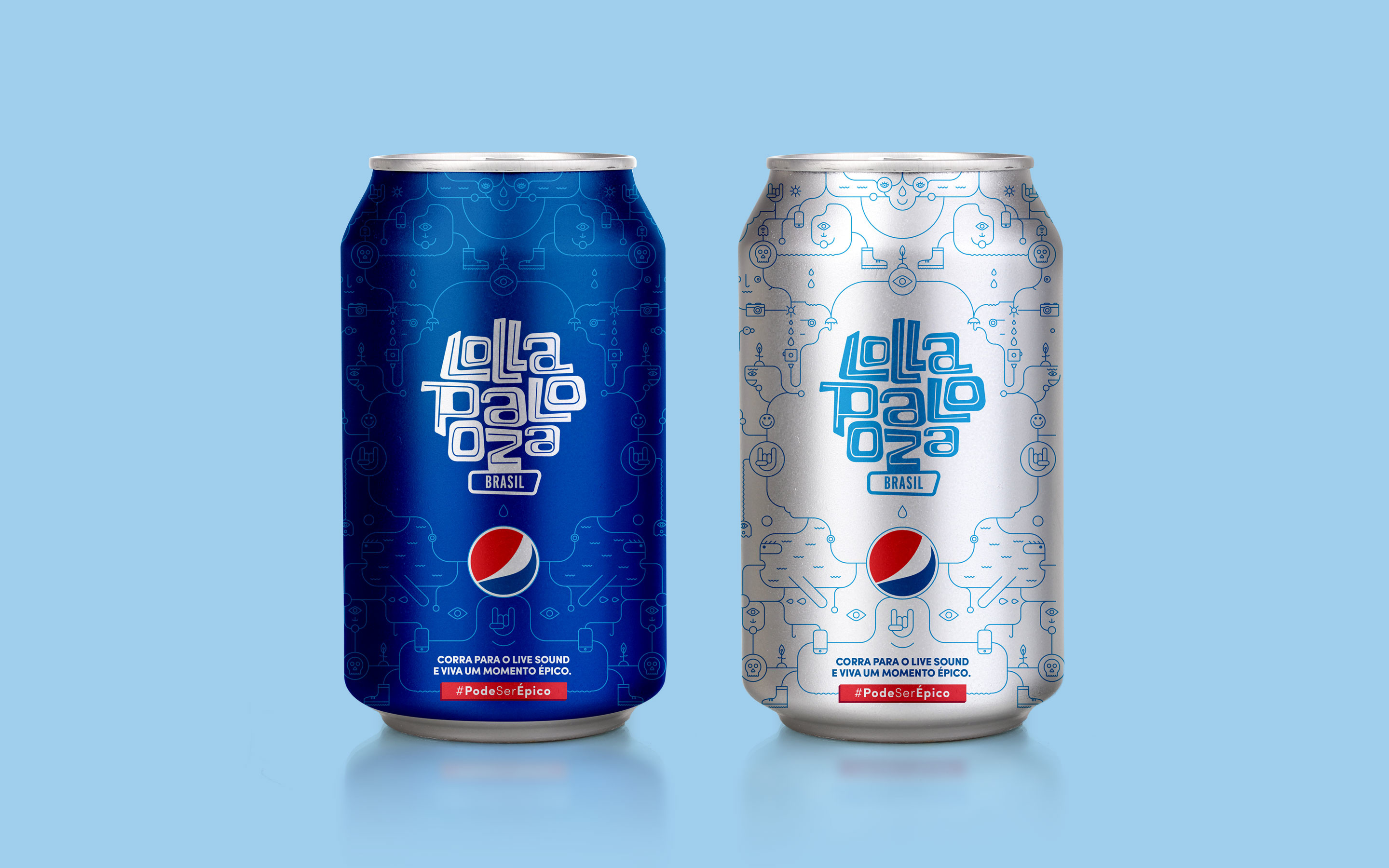 Pepsi Lollapalooza 2015 - fribeiro art director & graphic designer