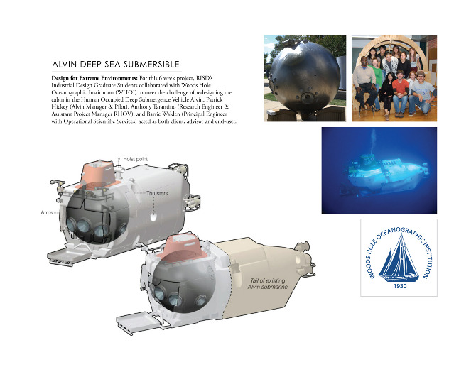 Alvin Deep Sea Submersible - Audrey Barnes | Design