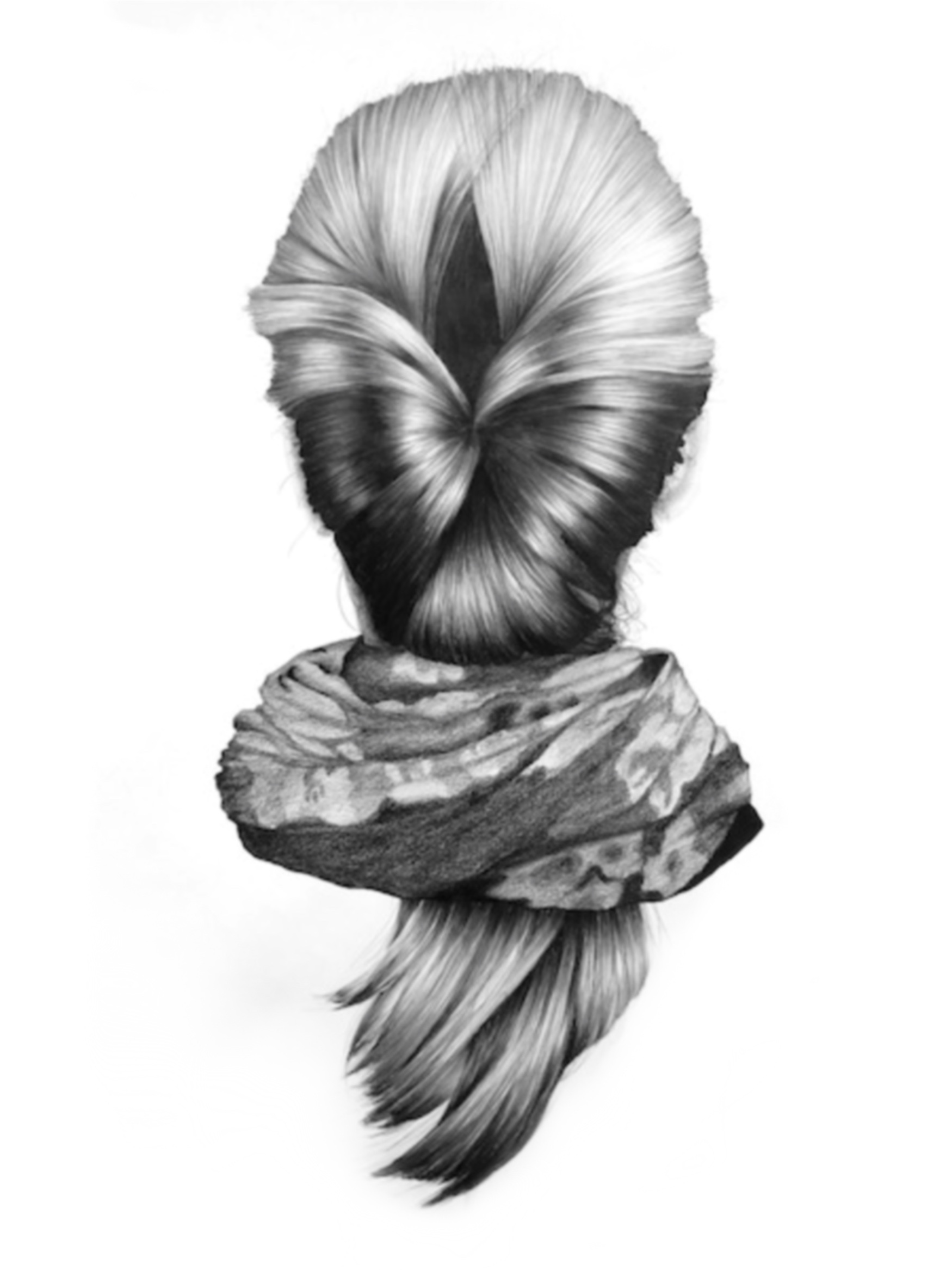 Reversed Portrait Pencil Series - Nettie Wakefield