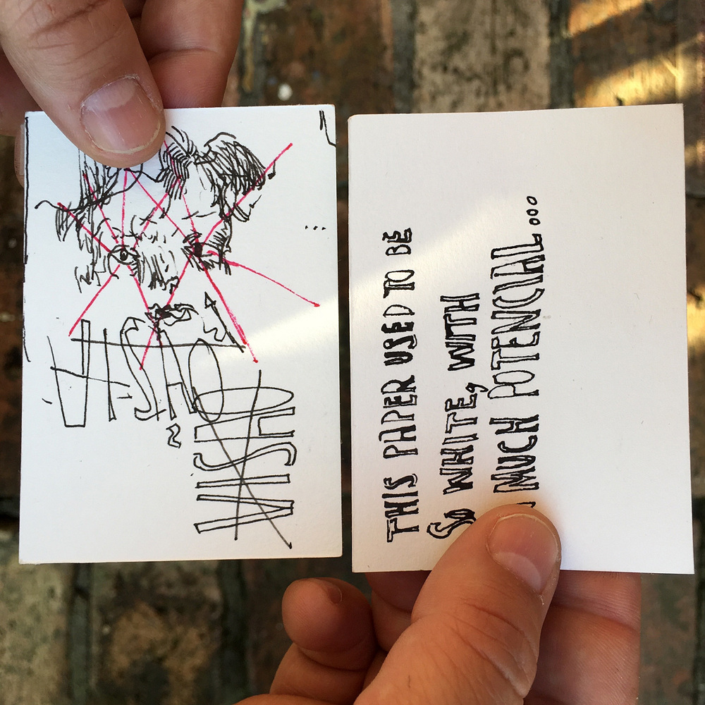 business card project - Pulga