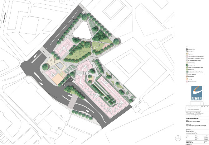 New Covent Garden Market Masterplan, London - Alex Comrie