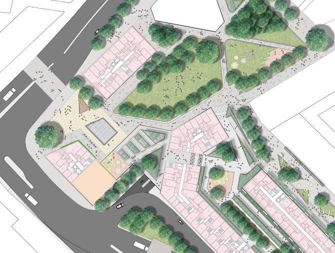New Covent Garden Market Masterplan, London - Alex Comrie