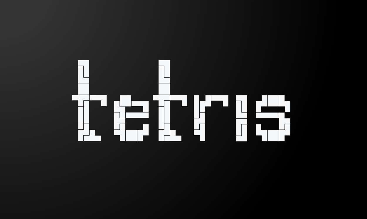 Tetris Font - Rita Dias