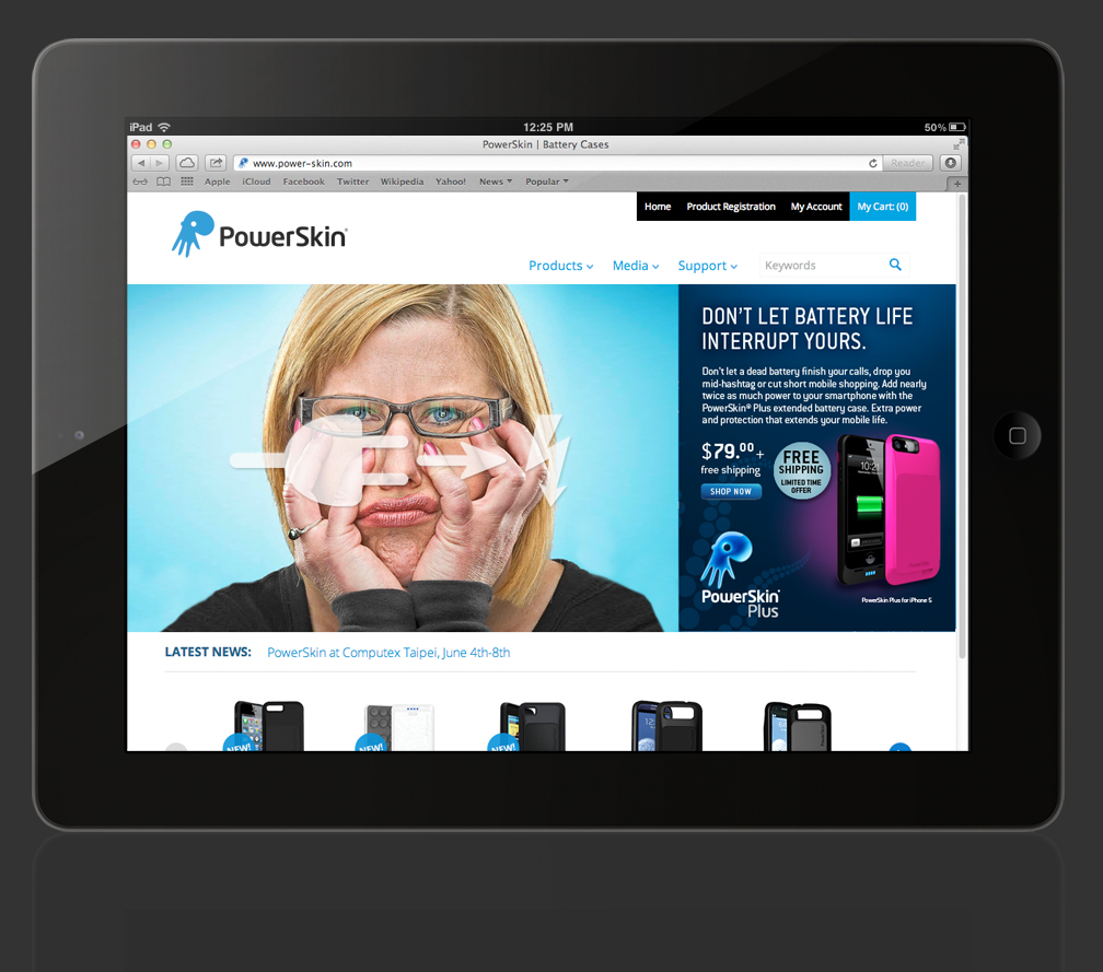 PowerSkin Advertising - Ken Cook