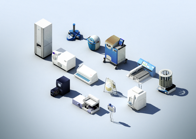 Biomerieux / Microbiology Lab - jeanjean design / yann borgazzi