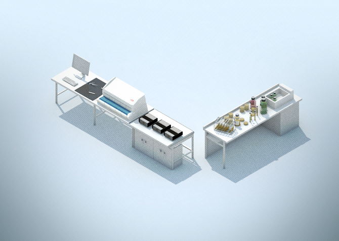 Biomerieux / Microbiology Lab - jeanjean design / yann borgazzi