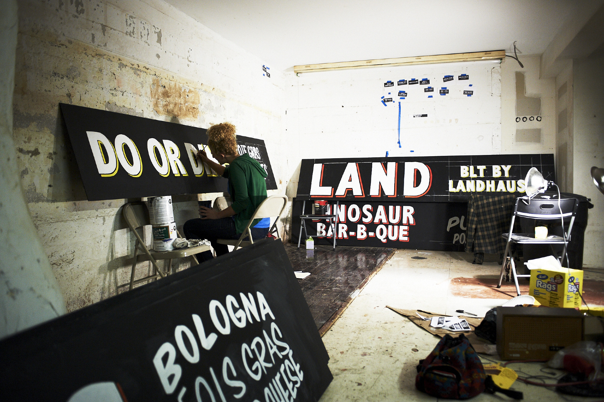 The Great Googa Mooga (signage) - www.NoEntryDesign.com