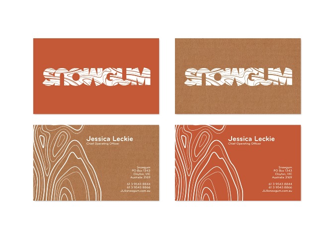 Snowgum—brand ID/store design - Andrew Fraser
