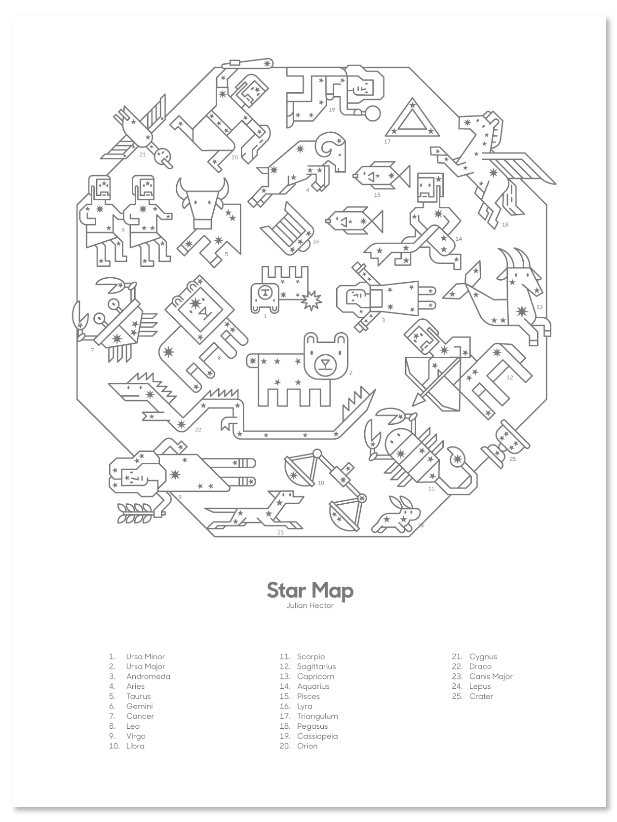 Star Map - JULIANHECTOR