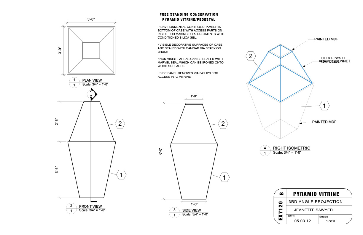 EXHIBIT CASE DESIGN - jeanette sawyer portfolio