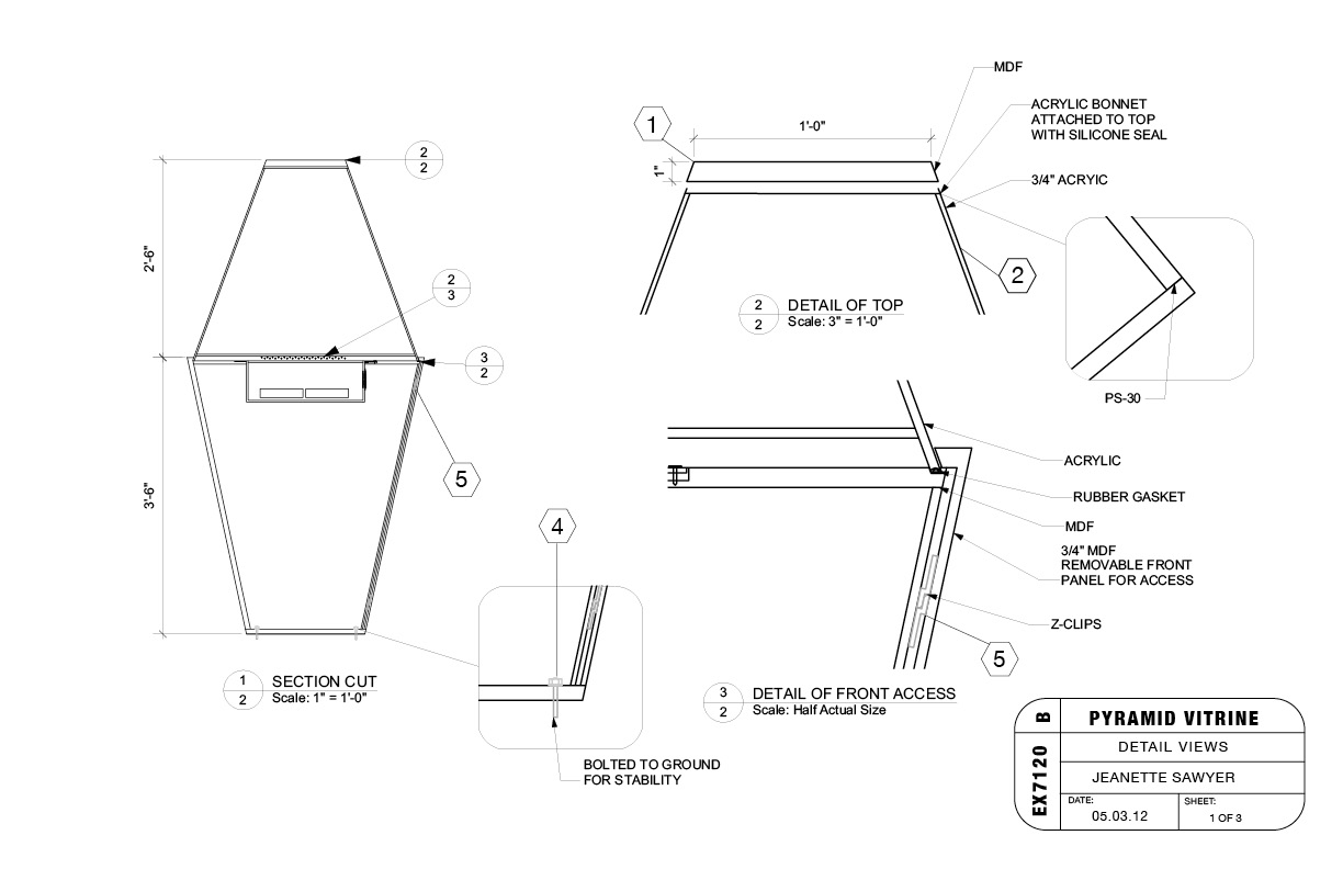 EXHIBIT CASE DESIGN - jeanette sawyer portfolio