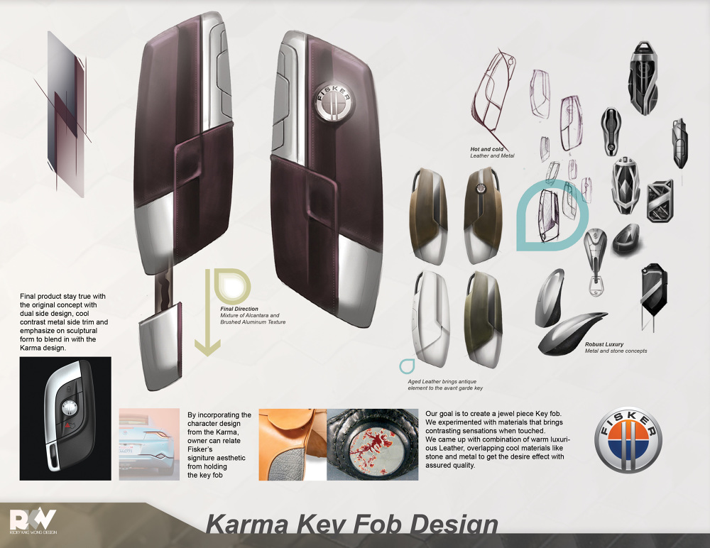 2010 Fisker Karma Interior Design/ Color Material Finish - Ricky Kaki ...