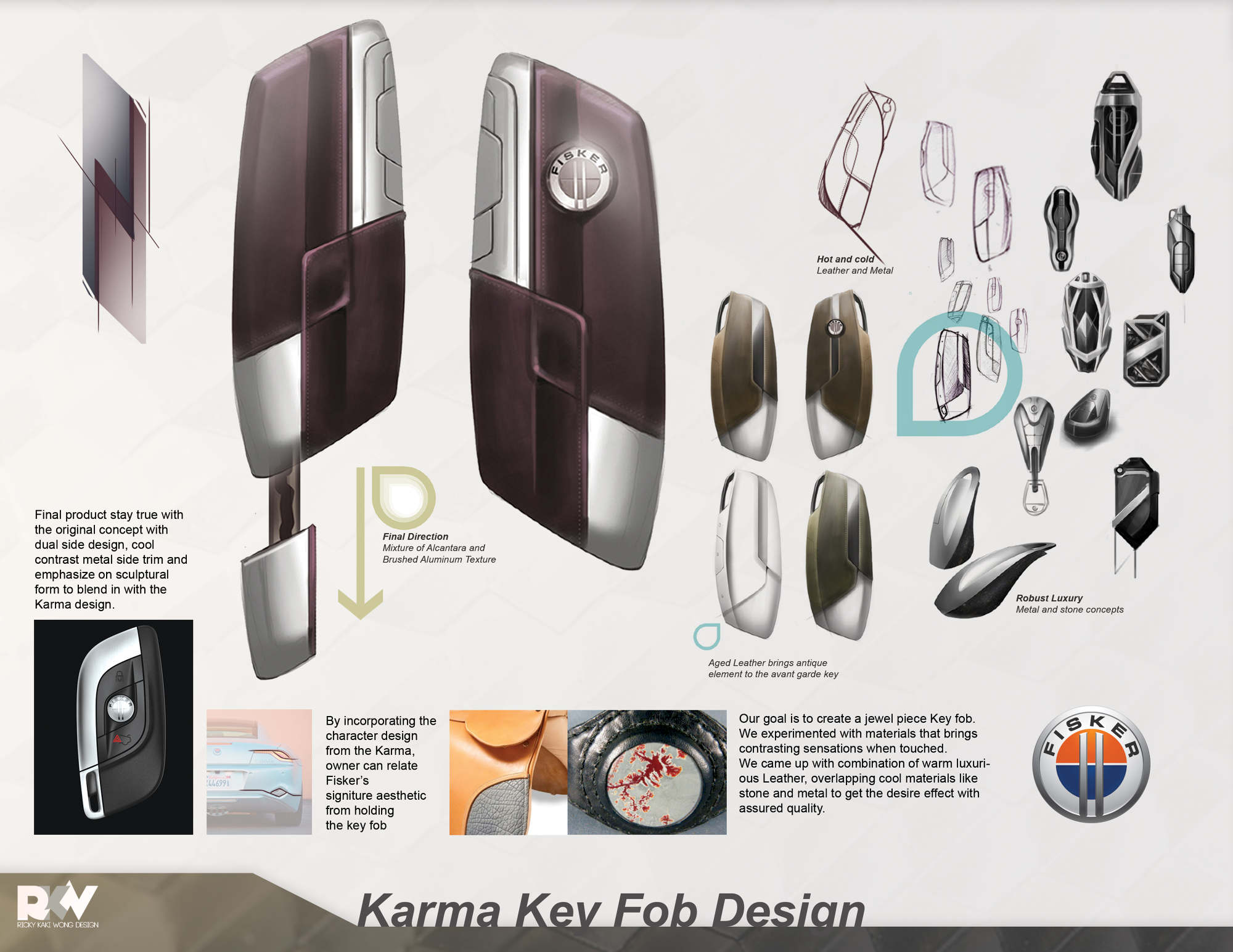 2010 Fisker Karma Interior Design/ Color Material Finish - Ricky Kaki ...