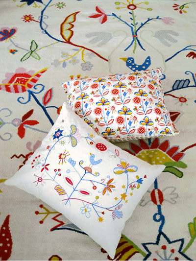 Alfhild series - Katarina Brieditis - Textile Design