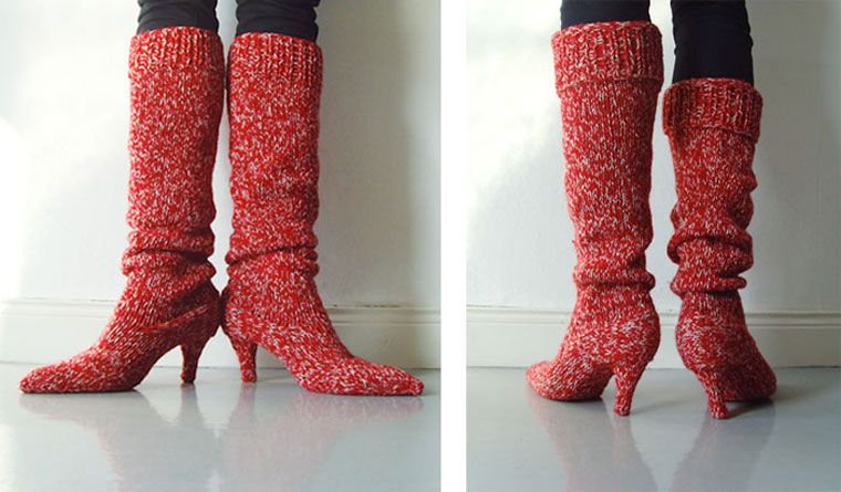 High heel socks - Katarina Brieditis - Textile Design