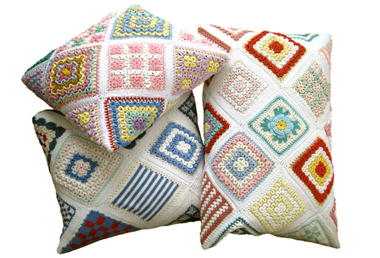 Potholder Pillows - Katarina Brieditis - Textile Design