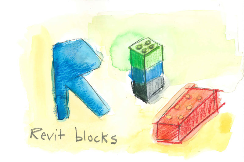 Revit blocks - Jessamyn Miller | user experience design