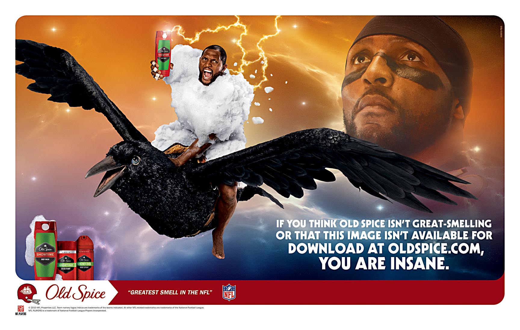 Old Spice Ray Lewis NFL / CD - Eric Baldwin Creative Director/Art ...