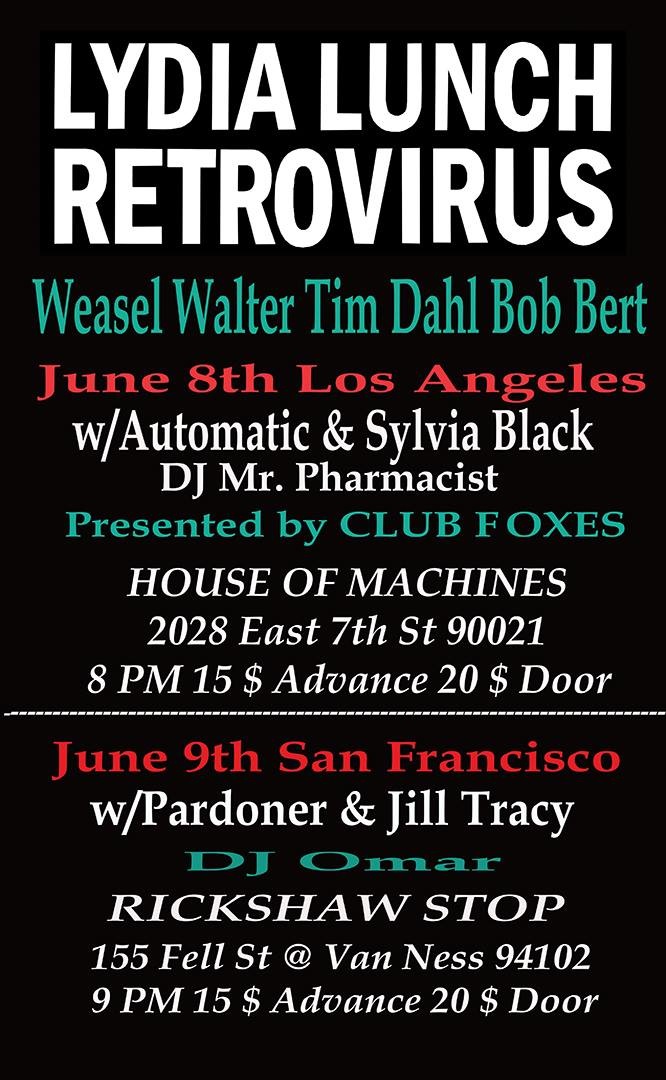 UPCOMING SHOWS - Tim Dahl