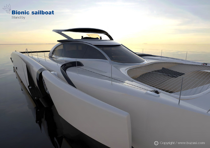 Bionic sailboat - www.buzasidesign.com