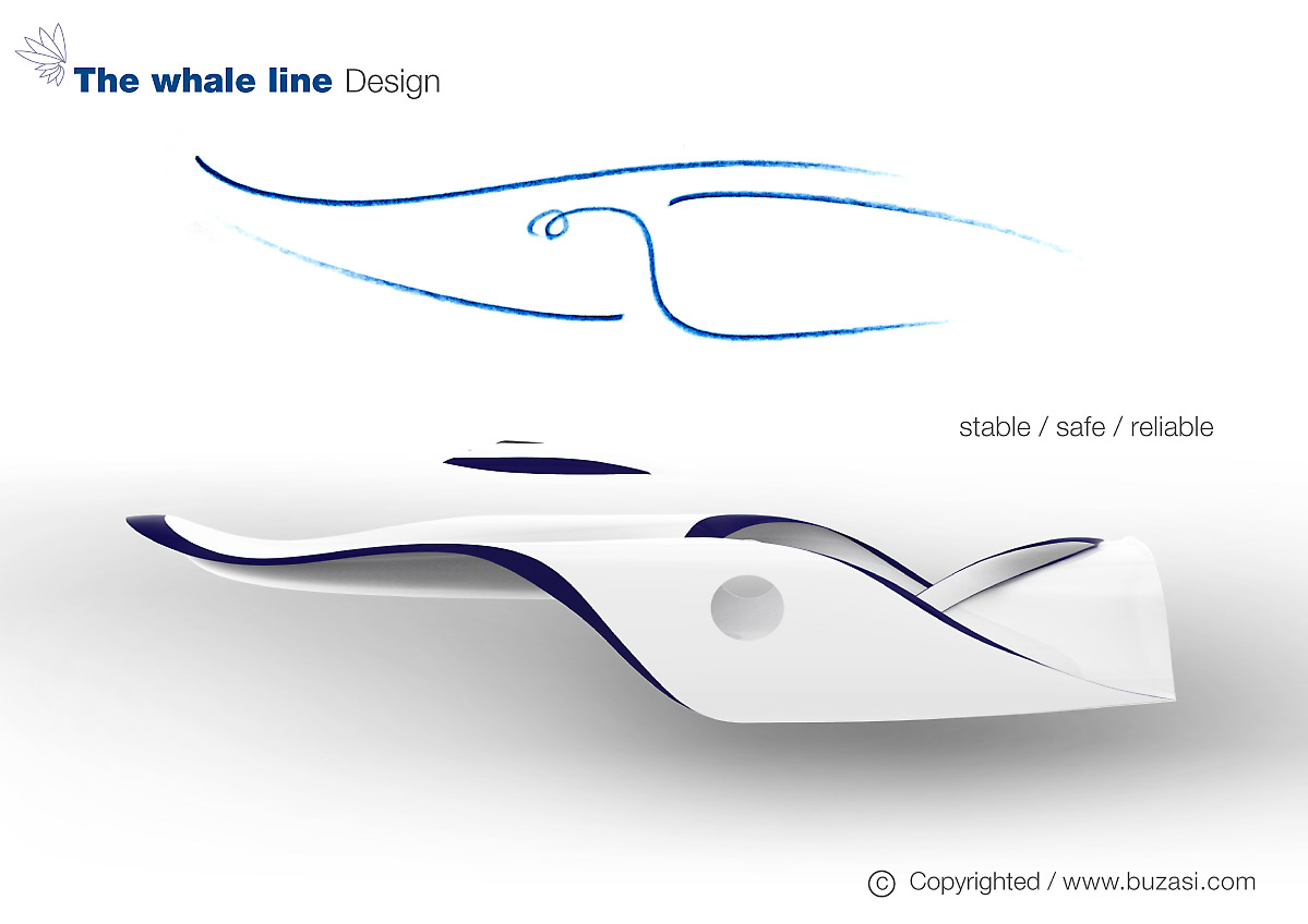 Bionic sailboat - www.buzasidesign.com