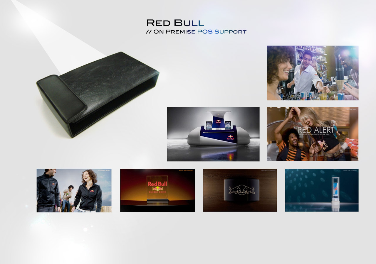 Red Bull // POS Folder - see gcell rockin'