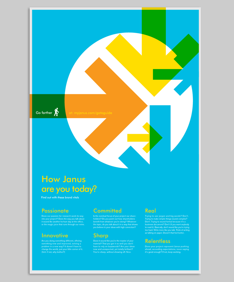 Janus // Brand Launch posters - welovecompany // nicole flores