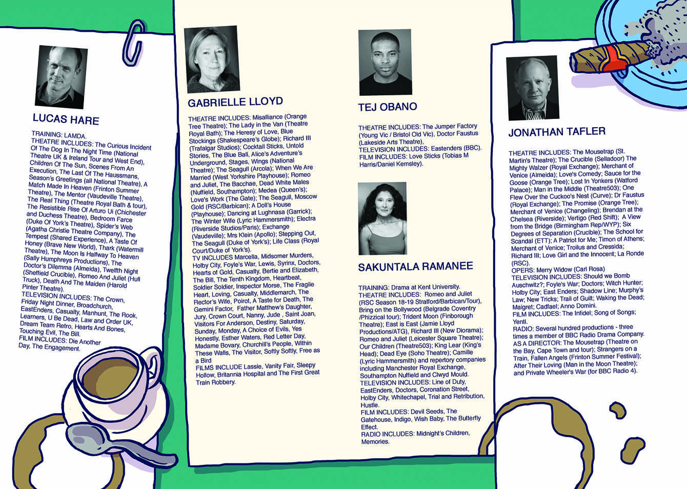 The Permanent Way Play - Dom McKenzie Illustration & Design