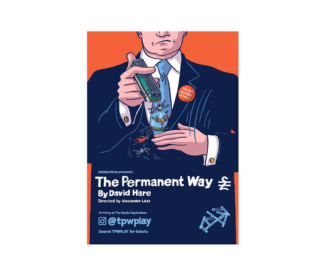 The Permanent Way Play - Dom McKenzie Illustration & Design