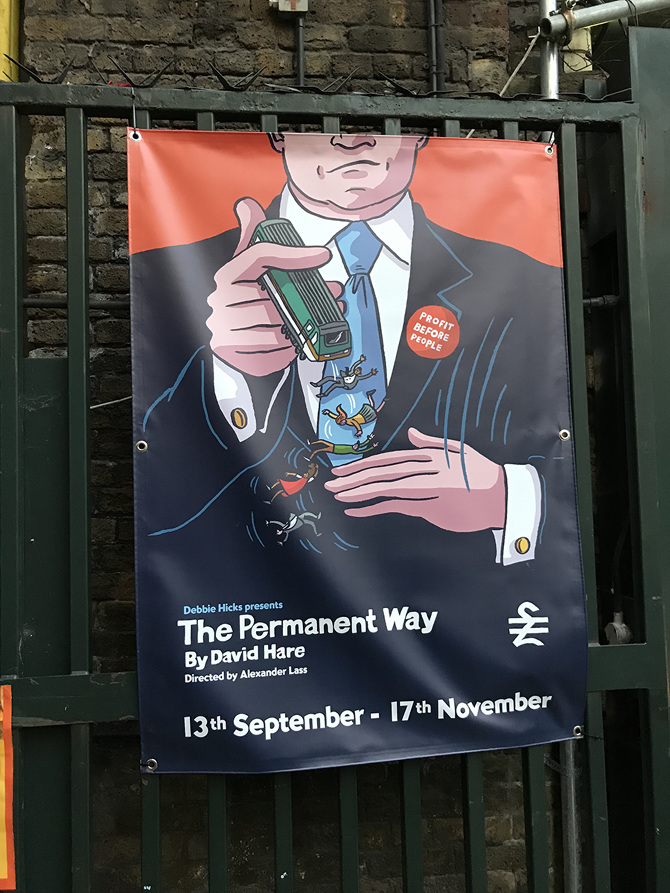 The Permanent Way Play - Dom McKenzie Illustration & Design