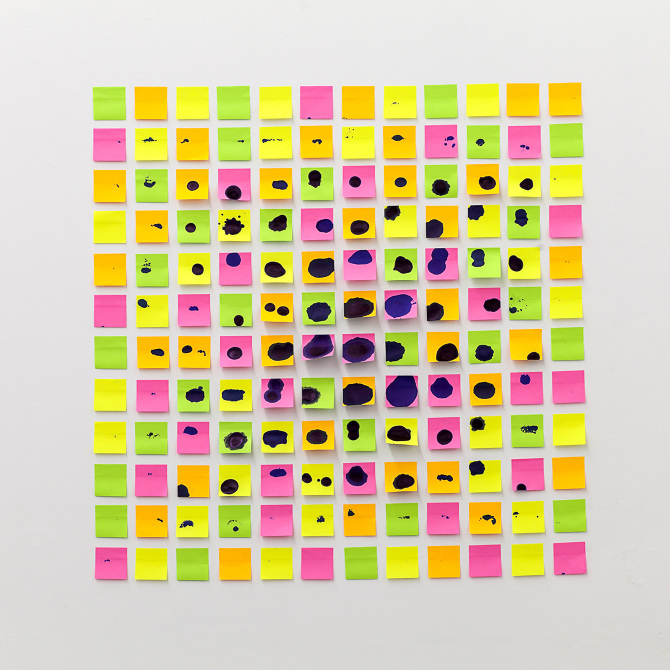 post-it drawings - fabia schnoor
