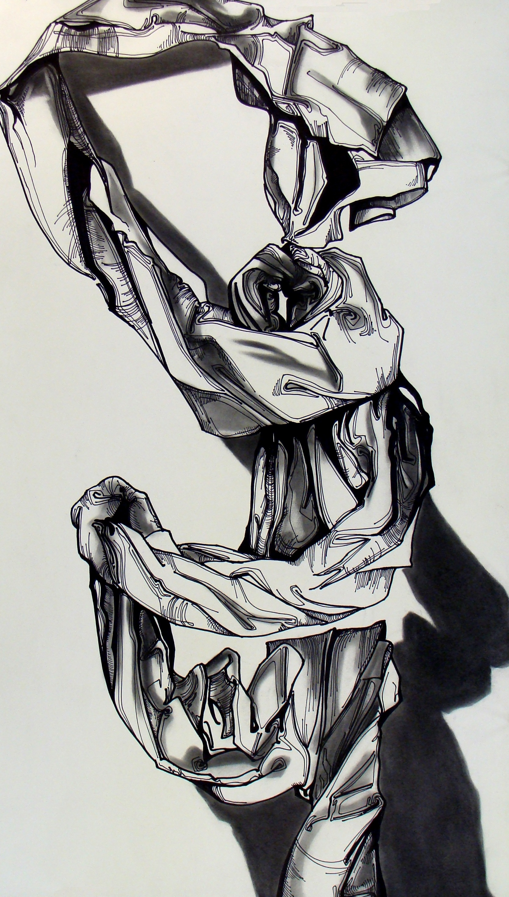 Sharpie and Graphite - Ashley McNew Art