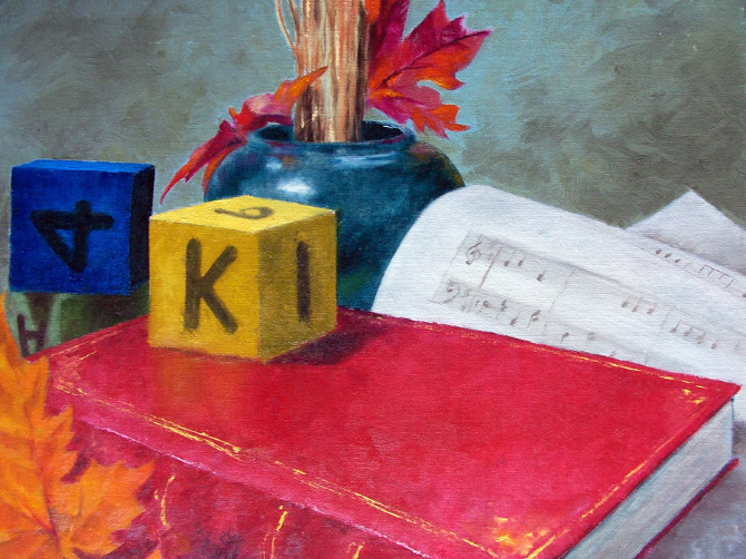 Self-Portrait Still Life - Echoes Fine Art