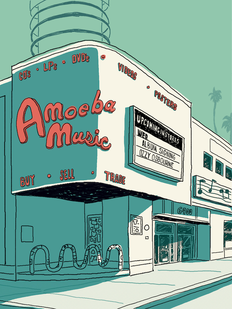 Amoeba Music Blue - Marz jr.