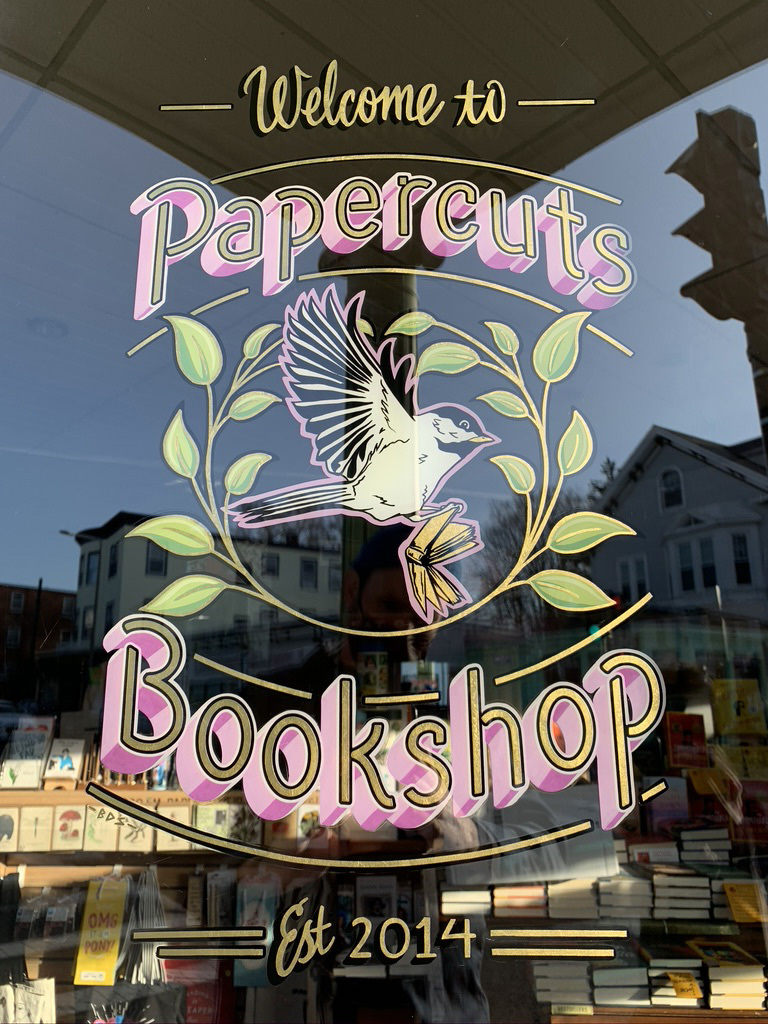 Papercuts Door - bestdressedsigns.com