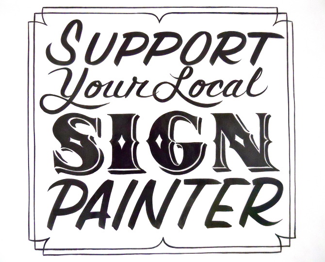 Sign Painting - bestdressedsigns.com