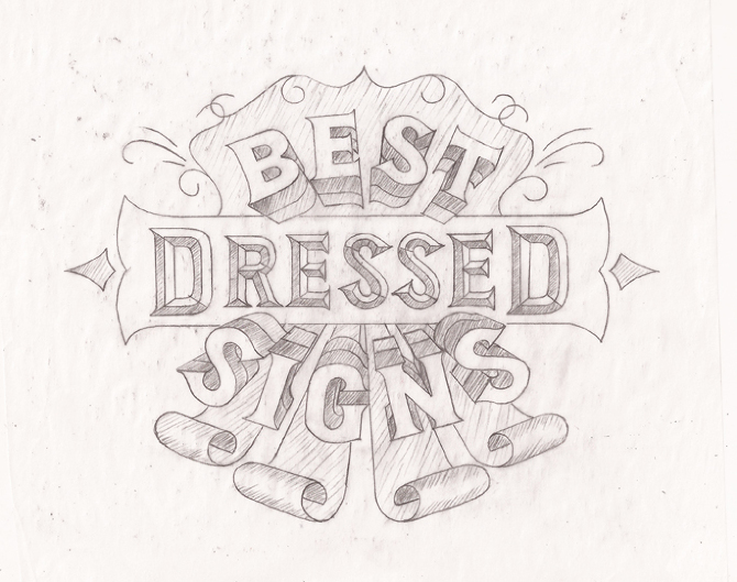 Sign Sketches - bestdressedsigns.com
