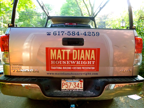 Truck Lettering - bestdressedsigns.com