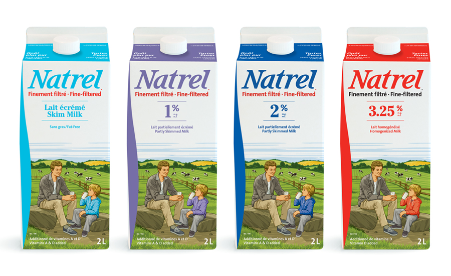 Natrel Packaging - Tanya Duffy – Graphic Designer