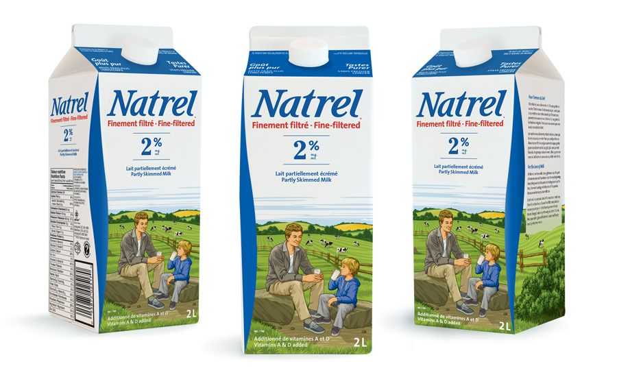 Natrel Packaging - Tanya Duffy – Graphic Designer