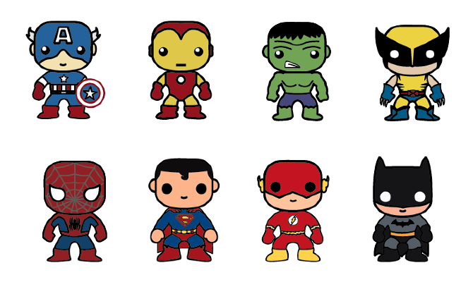 Mini heroes - Imagui