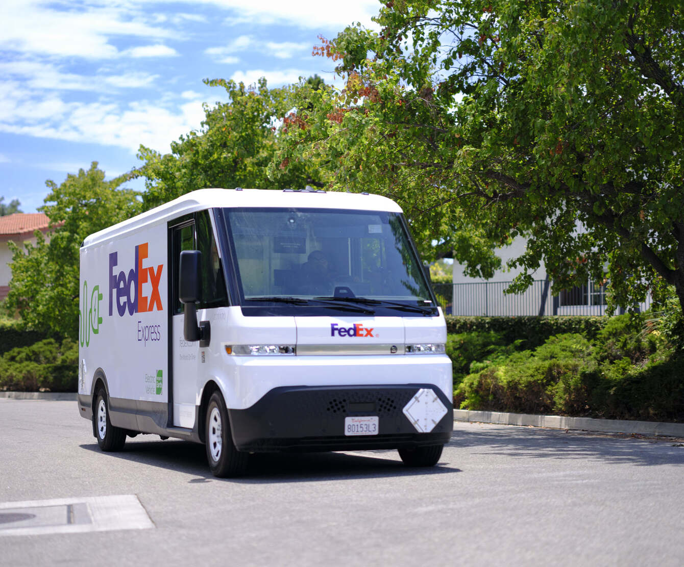 FedEx BrightDrop Truck photography - Sam Holder Creative Portfolio