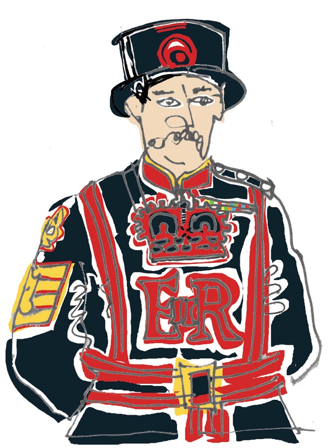 Beefeater 1 - Georgia Sawers Illustration