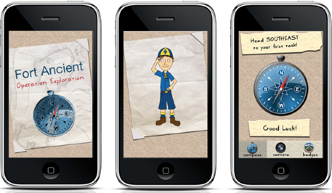 Fort Ancient iPhone Application - Old