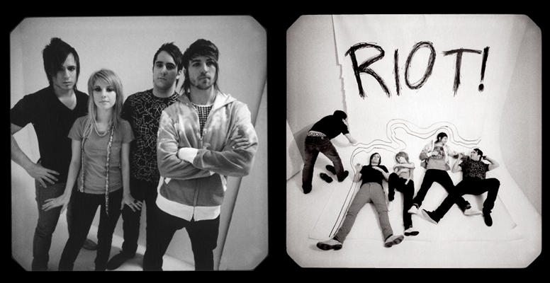 PARAMORE / RIOT! - obriski