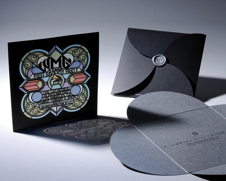 WARNER MUSIC GROUP POST GRAMMY PARTY INVITATION - obriski