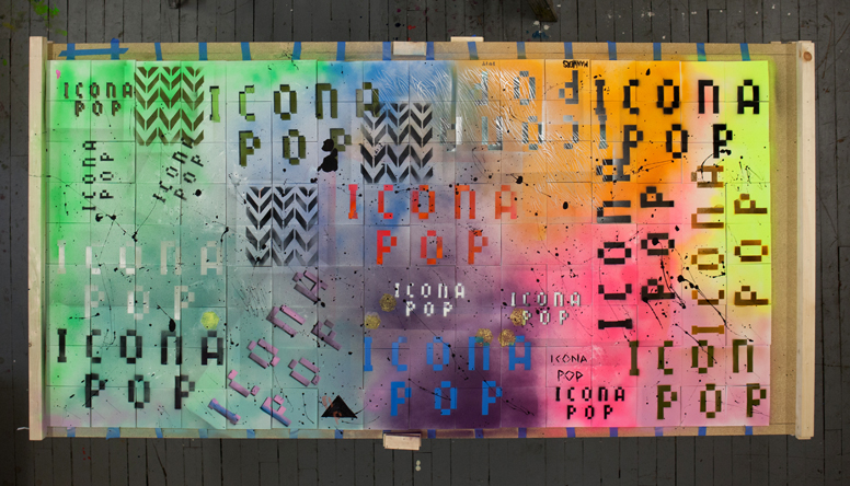 ICONA POP / HANDMADE LIMITED EDITION EP - obriski