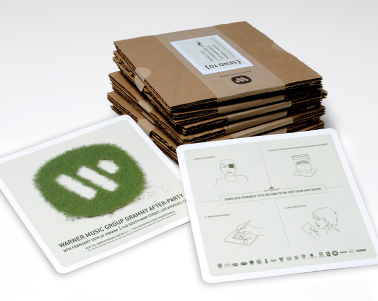 WARNER MUSIC GROUP POST GRAMMY PARTY INVITATION 08' - obriski